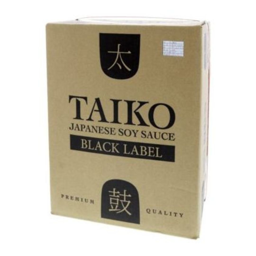 Soy Sauce Premium Japanese Black Label (Taiko) 18lt - mondodelmare.com
