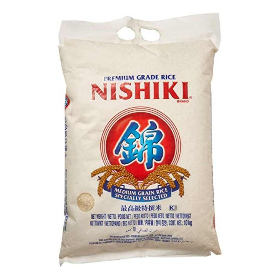 Nishiki Rice Medium Grain 10kg / pc - mondodelmare.com